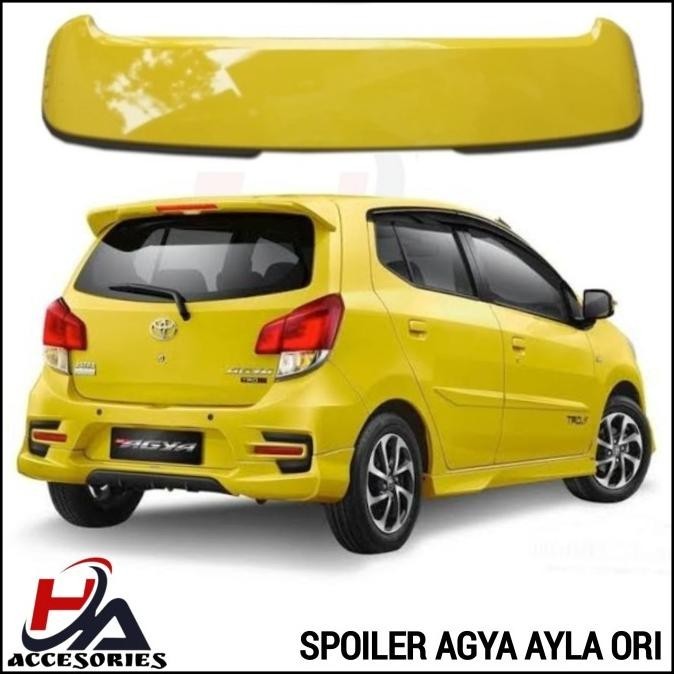 Jual New // Spoiler Agya Ayla Model Trd Ori Gr 202-2022 100% Original ...
