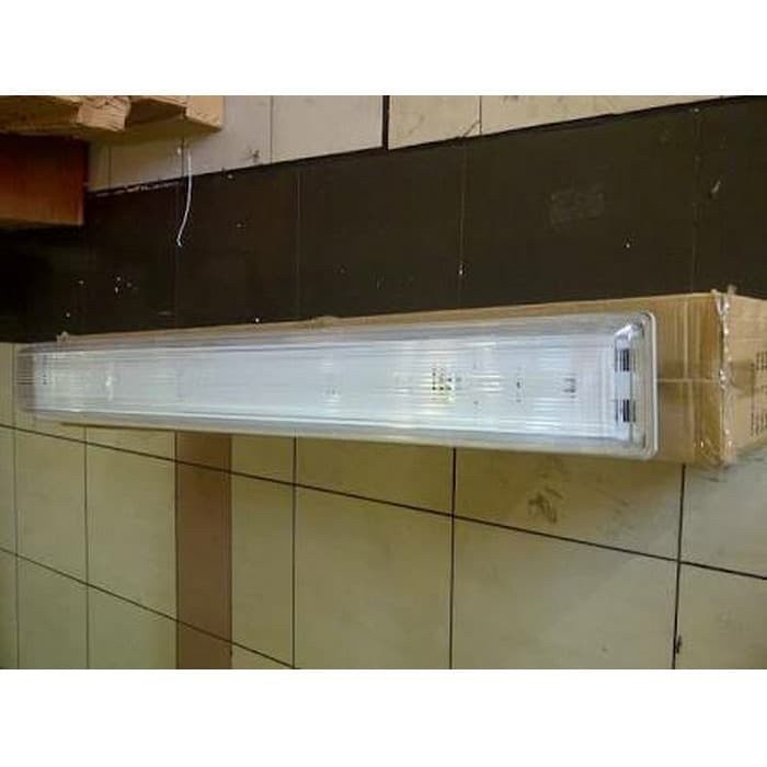 Jual Kap Tl Led 2X36 Waterproof Ip65 120Cm Rumah Lampu T8 Tl Led 2X18 ...