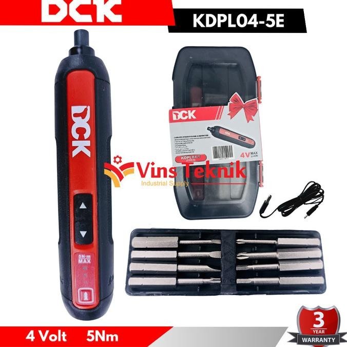 Jual Mesin Bor Obeng Baterai Cordless Screw Driver Dck Kdpl04-5E Kdpl ...
