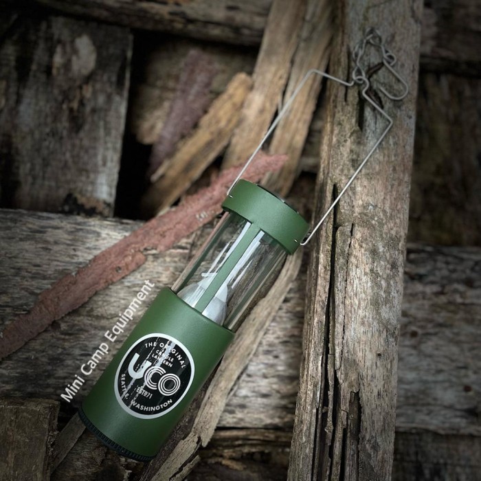 Jual UCO Gear Original Candle Lantern - Powder Coated Green | Shopee ...
