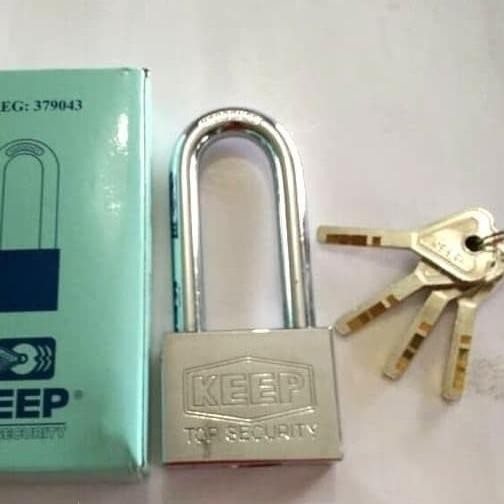 Jual [ Dss ] Gembok Ss Keep 50Mm Leher Panjang/Gembok Kandang Pagar ...