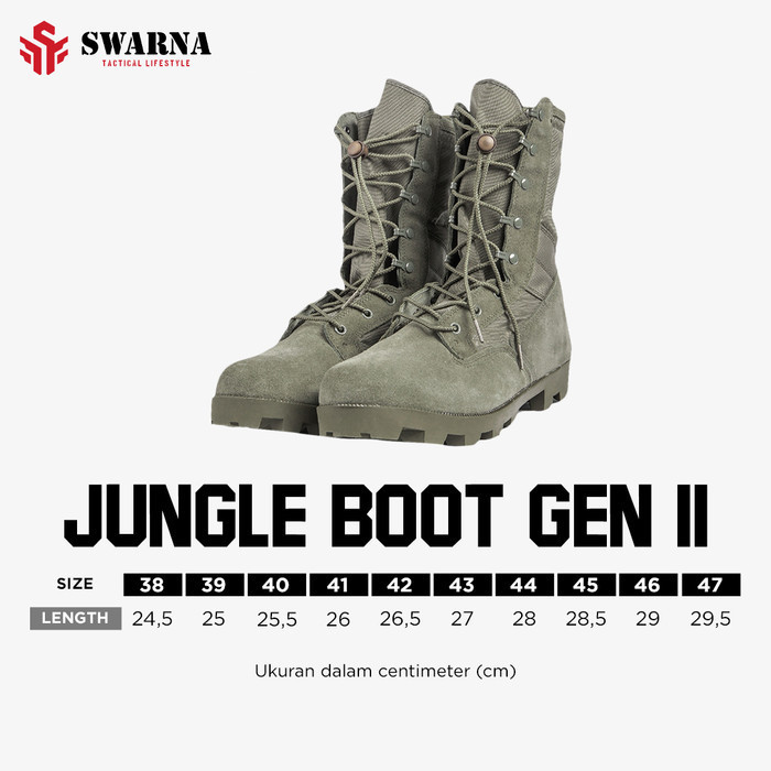 Jual Sepatu Tactical - Swarna Jungle Boots Gen Ii | Shopee Indonesia