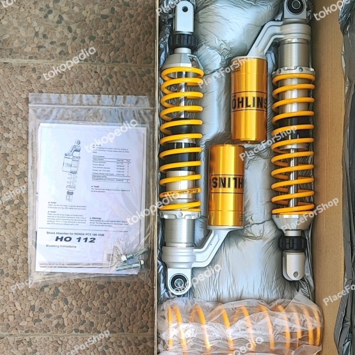 Jual Shock Ohlins Honda Pcx160 Pcx 160 Original Resmi Ho112 Ho112 Ho 112 Genuine Quality ...