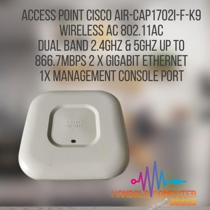 Jual CISCO AIRONET 1700 SERIES ACCESS POINT Dual Band AIR-CAP1702I-F-K9 ...