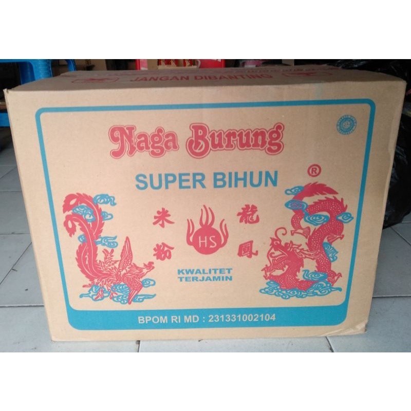 Jual Bihun Cap Naga Burung 500 gr x 24 Bungkus Per Dus | Shopee Indonesia