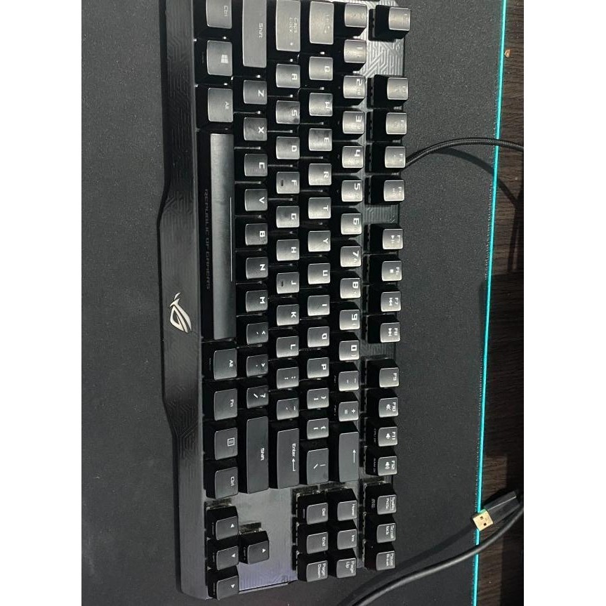 Jual Asus Rog Claymore Ma 01 Ma01 - Keyboard Mechanical + Numpad Led ...