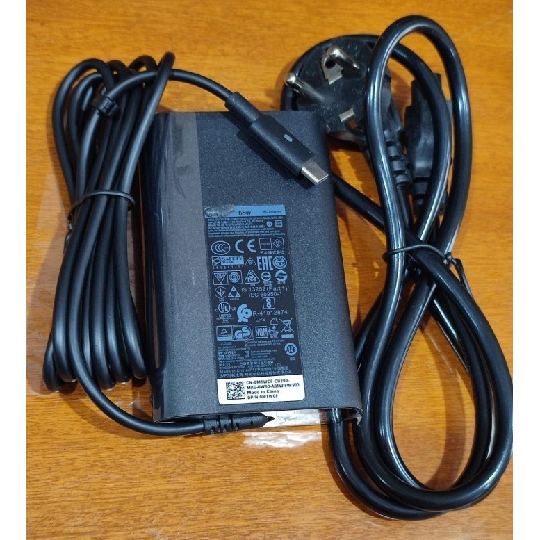 Jual Adaptor Charger Laptop USB Type-C 20V 3.25A 65 Watt adapter ...