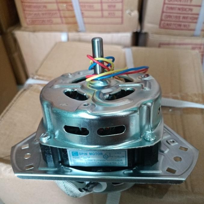 Jual Dinamo Mesin Cuci Spin /Pengering Umum Gulungan Tembaga 70 Watt Terbaik | Shopee Indonesia