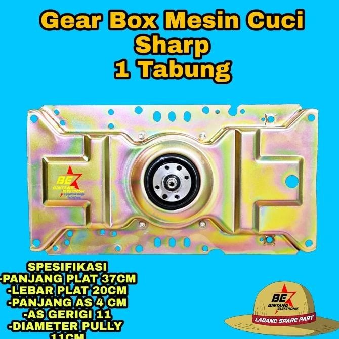 Jual Gearbox Mesin Cuci Sharp 1 Tabung Gear Box Mesin Cuci Otomatis ...