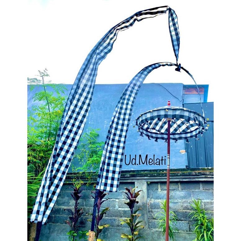 Jual Umbul Umbul Poleng Bali 5 Mtr Dan 3 Mtr Lebar 55Cm-60Cm (Lagi Rame ...