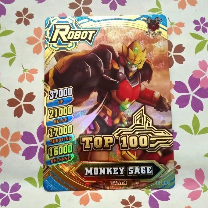 Jual MONKEY SAGE GOLD EVENT TOP 100 E-094 HERO OF ROBOTS HARGA SPESIAL ...