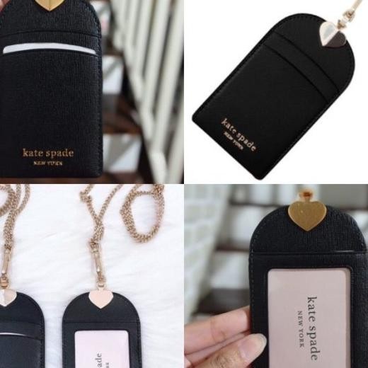 Jual Name Tag Branded Kate Spade Ks Id Card Scer Lanyard | Shopee Indonesia