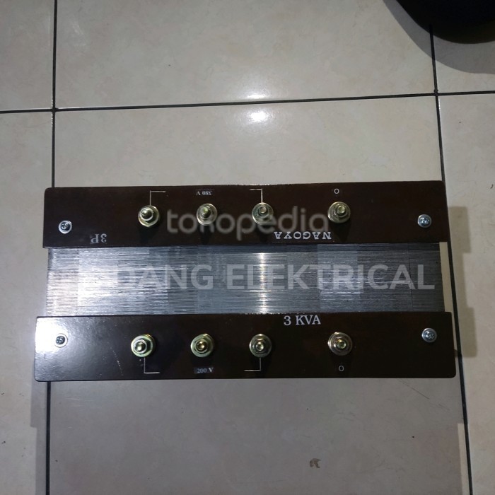 Jual Spesial Trafo Step Up Down Auto 3 Phase 380V Ke 200V 3 Kva | Shopee Indonesia