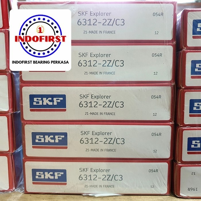 Jual Laher Motor Ball Bearing Skf 6312 Zz C3 | Shopee Indonesia