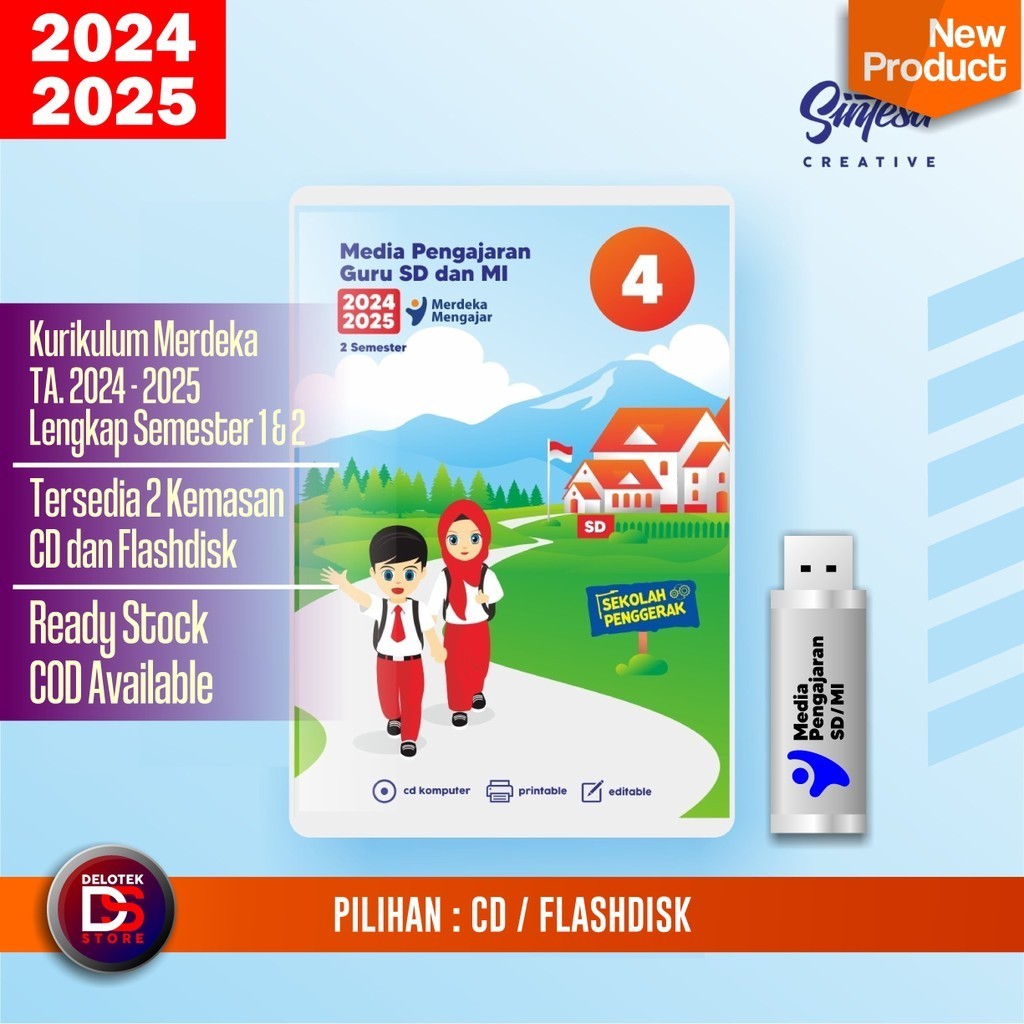Jual CD & FLASHDISK PERANGKAT PEMBELAJARAN RPP MODUL AJAR KURIKULUM MERDEKA KELAS 4 UNTUK GURU ...