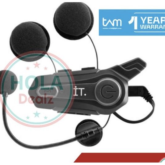 Jual It Intercom E1 Bluetooth Headset Garansi Res Tam Erajaya | Shopee ...