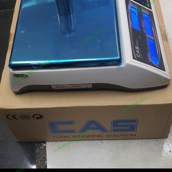 Jual Counting Scale Cas Jcs / Timbangan Hitung Jumlah Pcs Baut / 30Kg | Shopee Indonesia