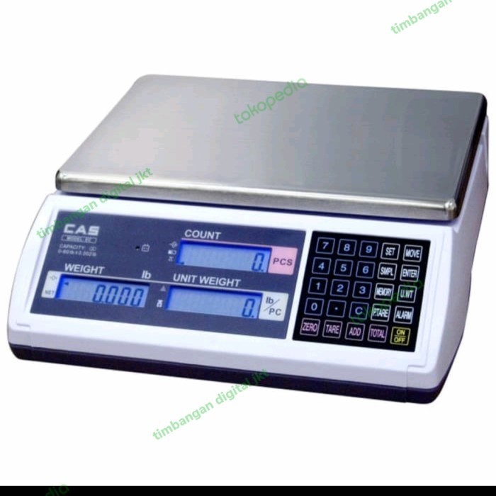 Jual Timbangan Cas Ec - Ii Smart Counting Scale / Hitung Jumlah Baut 15 Kg | Shopee Indonesia