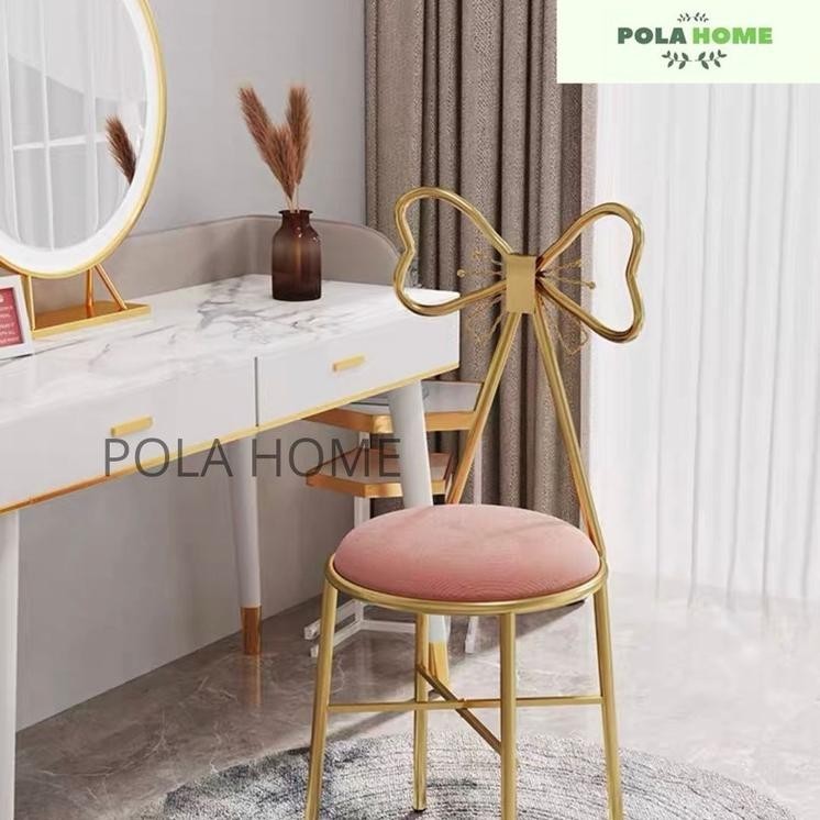 Jual Kursi Pita Gold Kursi Luxury Kursi Meja Rias Kursi Multifungsi ...
