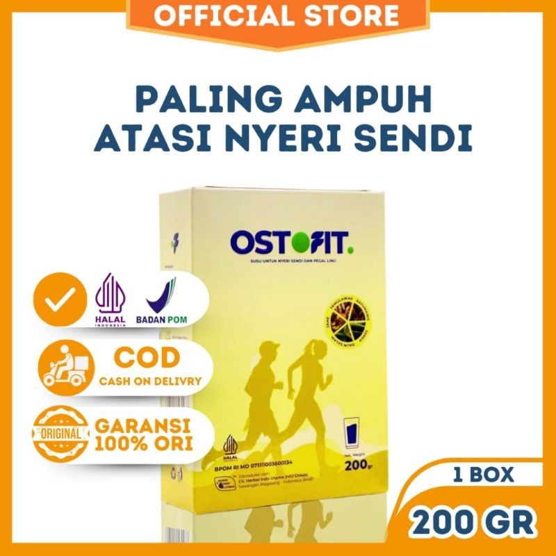 Jual OSTOFIT ORIGINAL ISI 200 GRAM - BANTU OBATI ASAM U RAT - REM ATIK ...