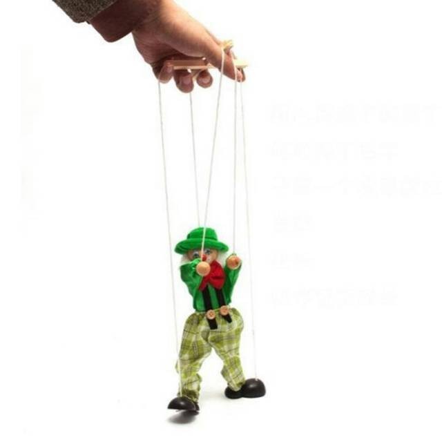 Jual Boneka kayu tali marionette | Shopee Indonesia
