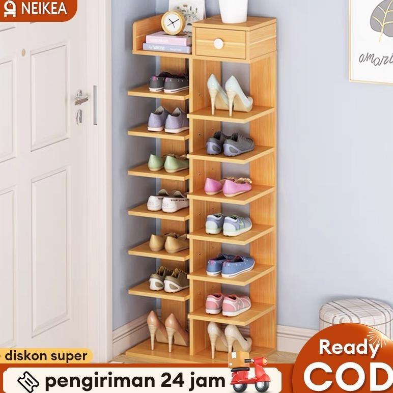 Jual Rak Sepatu Rak Sepatu Susun Rak Sepatu Kayu Rak Sepatu Minimalis ...
