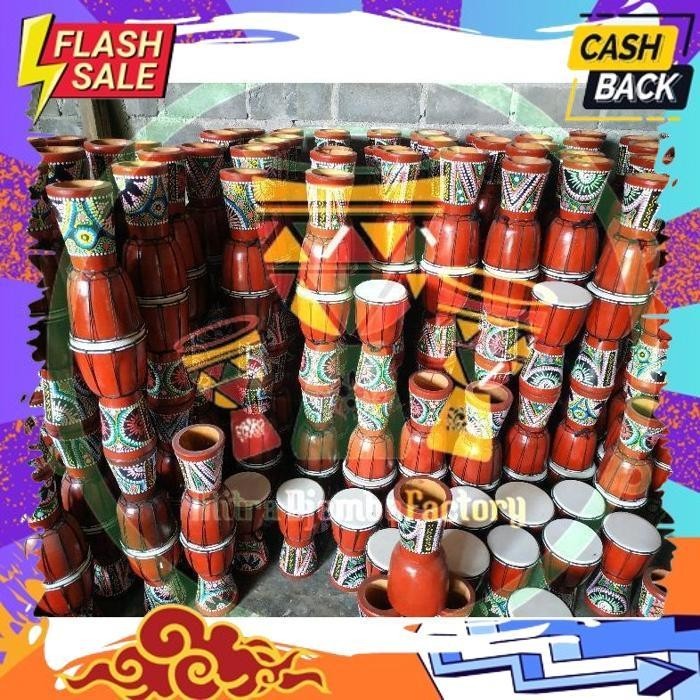 Jual TODAY ALAT MUSIK MAINAN ANAK JIMBE 30CM KENDANG JIMBE GENDANG ...