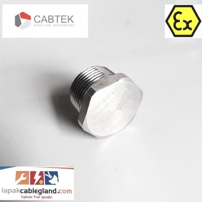 Jual EXPLOSION PROOF STOPPING PLUG CABTEK HSP M63 BRASS NICKEL CMP ...