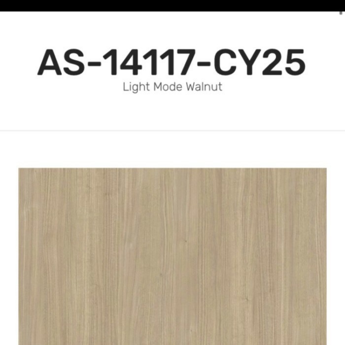 Jual Hpl Aica Asia As 14117 Cy25 Light Mode Walnut | Shopee Indonesia