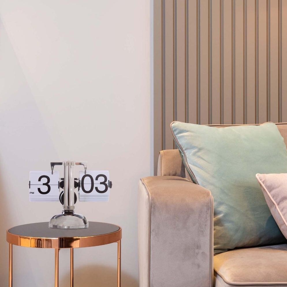 Jual SD83 Jam Meja Klasik Kamar Vintage Retro Table Flip Clock Desk ...