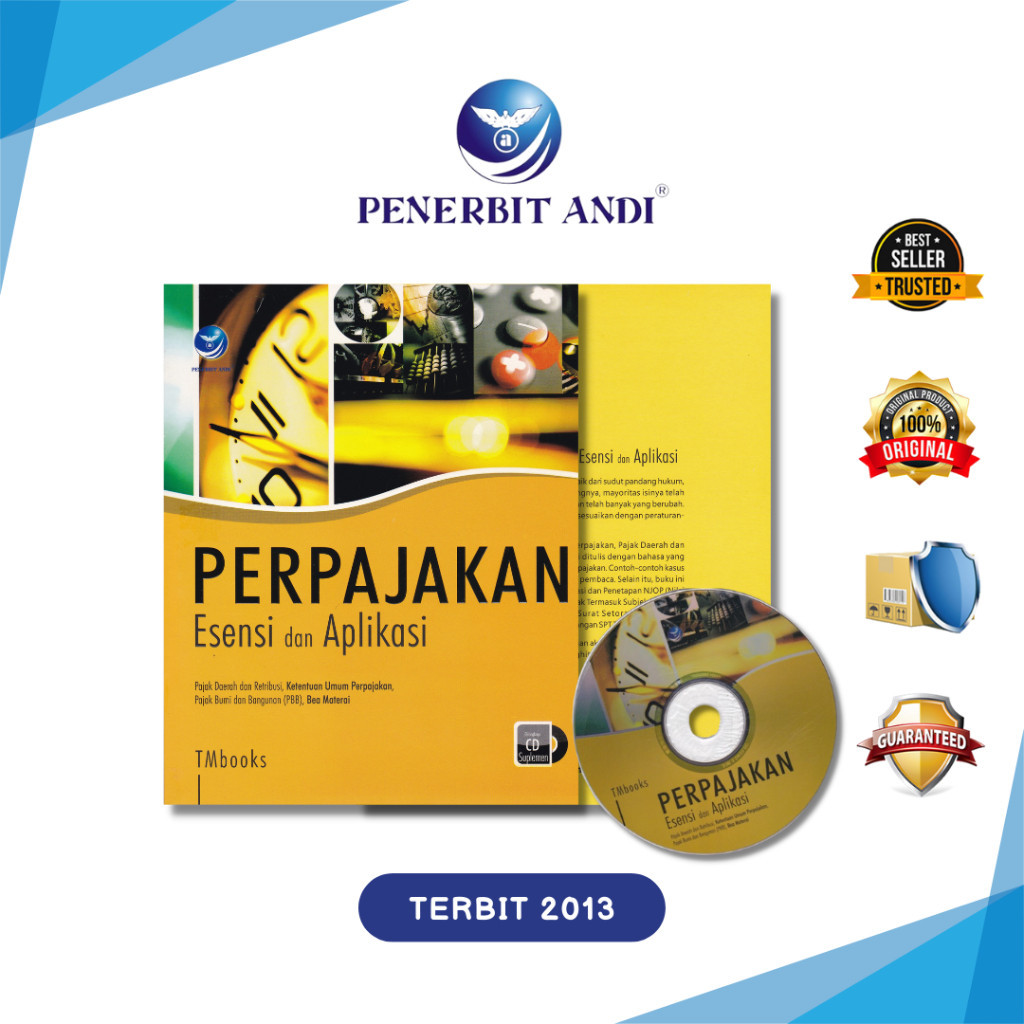 Jual Penerbit Andi - Buku Perpajakan Esensi dan Aplikasi, Pajak Daerah ...