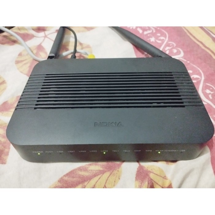 Jual MODEM ROUTER GPON ONT nokia g 240w l | Shopee Indonesia