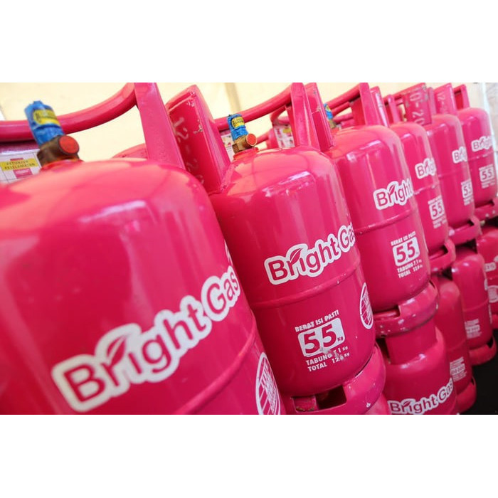 Jual TABUNG GAS PINK LPG BRIGHT GAS 5,5 KG + ISI - KHUSUS GOJEK ...