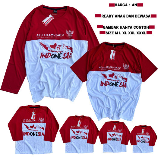 Jual Kaos 17 Agustus 2024 Ke 79 Dewasa Pakaian Hari Merdeka Hut Ri Kaoss Panitia Lomba Tshirt ...