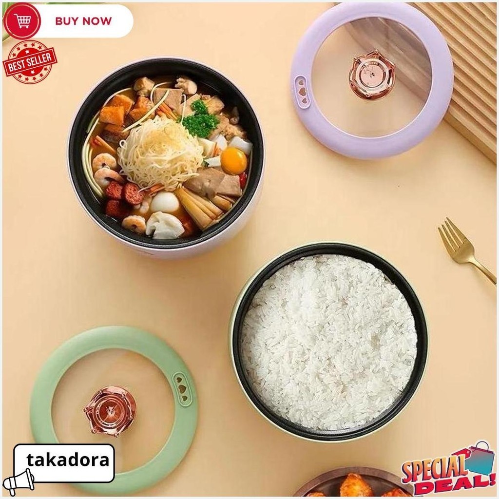 Jual Panci Listrik Alat Masak Mini Rice Cooker Serbaguna Panci Rice ...