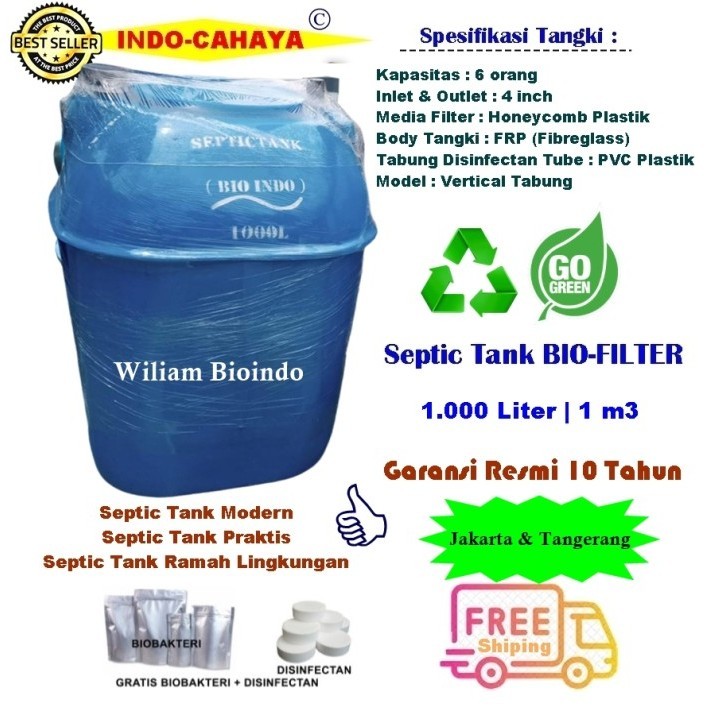Jual septic tank bio, teknologi biofilter, biotech, bioindo kap. 6 ...