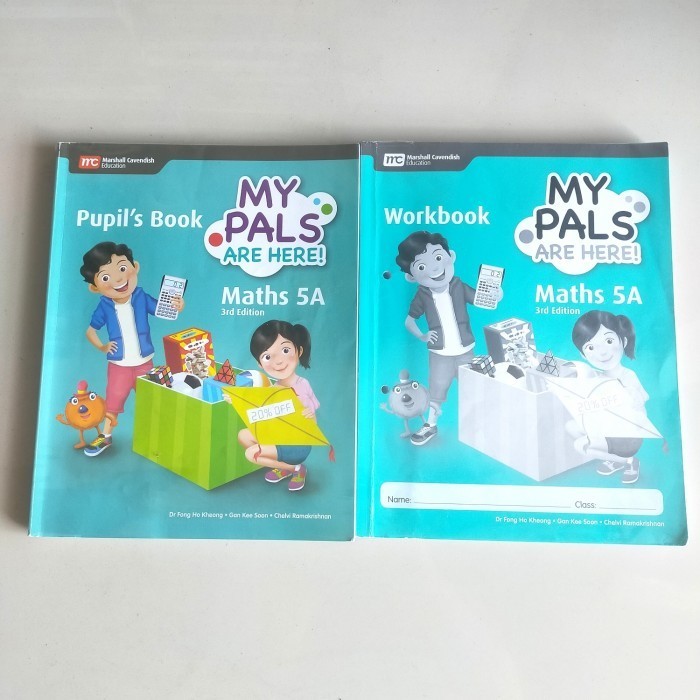 Jual Jual! Original : Pupil'S Book My Pals Are Here! Maths 5A ...