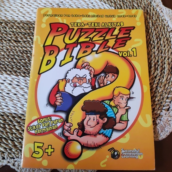 Jual TEKA-TEKI ALKITAB PUZZLE BIBLE VOL 1 original | Shopee Indonesia