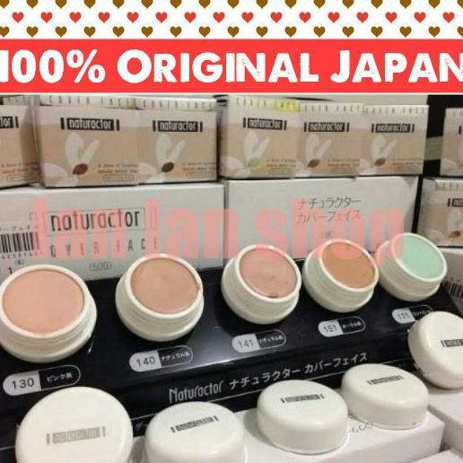 Jual NATURACTOR COVER FACE CONCEALER FOUNDATION ALAS BEDAK ORIGINAL DAN ...