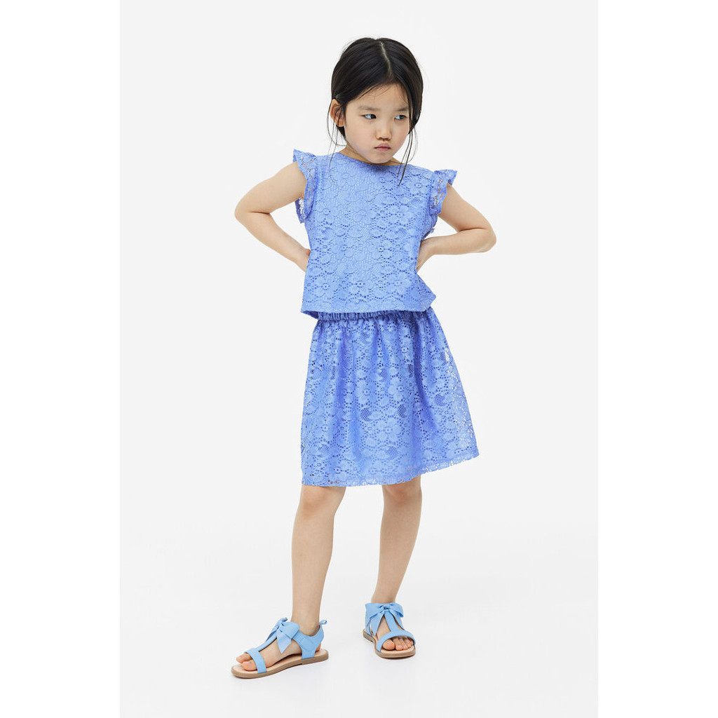 Jual H M Anak Perempuan 2 Piece Lace Set Shopee Indonesia
