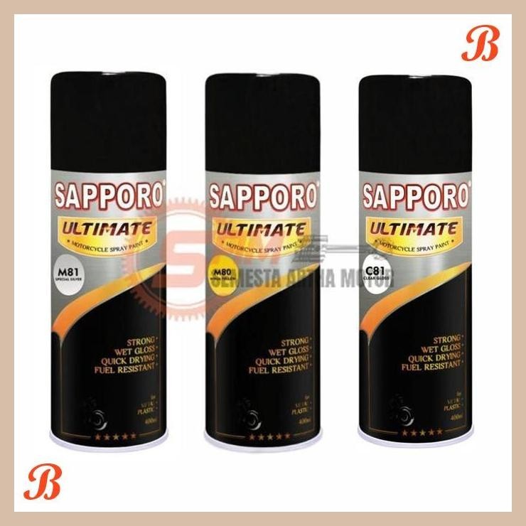 Jual | SAM | PILOX SAPPORO ULTIMATE NINJA YELLOW M80 CAT SEMPROT KUNING ...