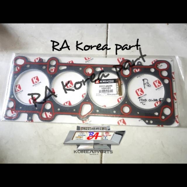 Jual Gasket Cylinder Head Kia Rio old lama Packing Kop Paking | Shopee Indonesia