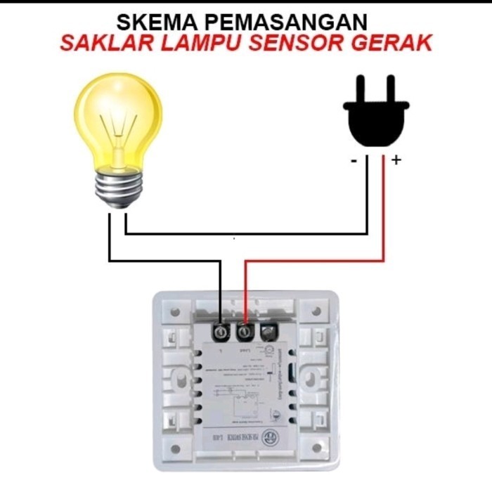 Jual SAKLAR SENSOR GERAK VYBA | Shopee Indonesia