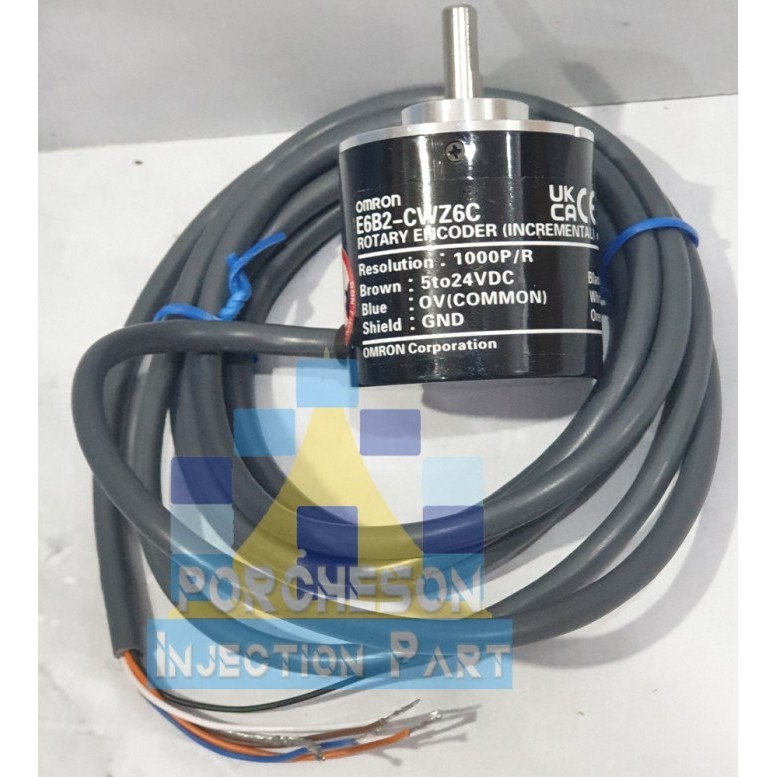 Jual E6B2-CWZ6C 1000 P/R OMRON ROTARY ENCODER 5-24VDC / E6B2 CWZ6C ...