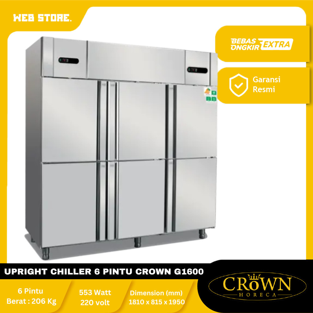 Jual Lemari Pendingin/pembeku Sayuran/Minuman/Makanan Upright Chiller ...