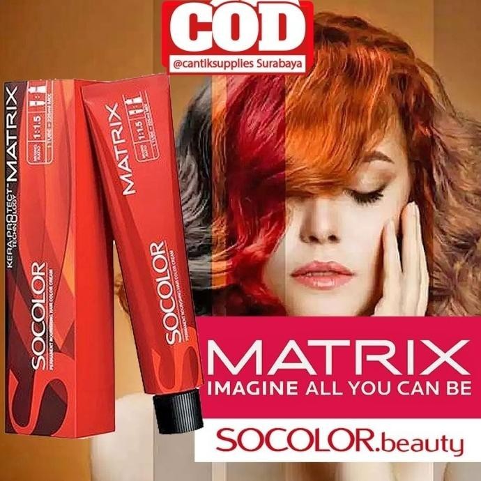 Jual Permanent Hair Colorant SO COLOR MATRIX 90ml Cat Semir Pewarna ...