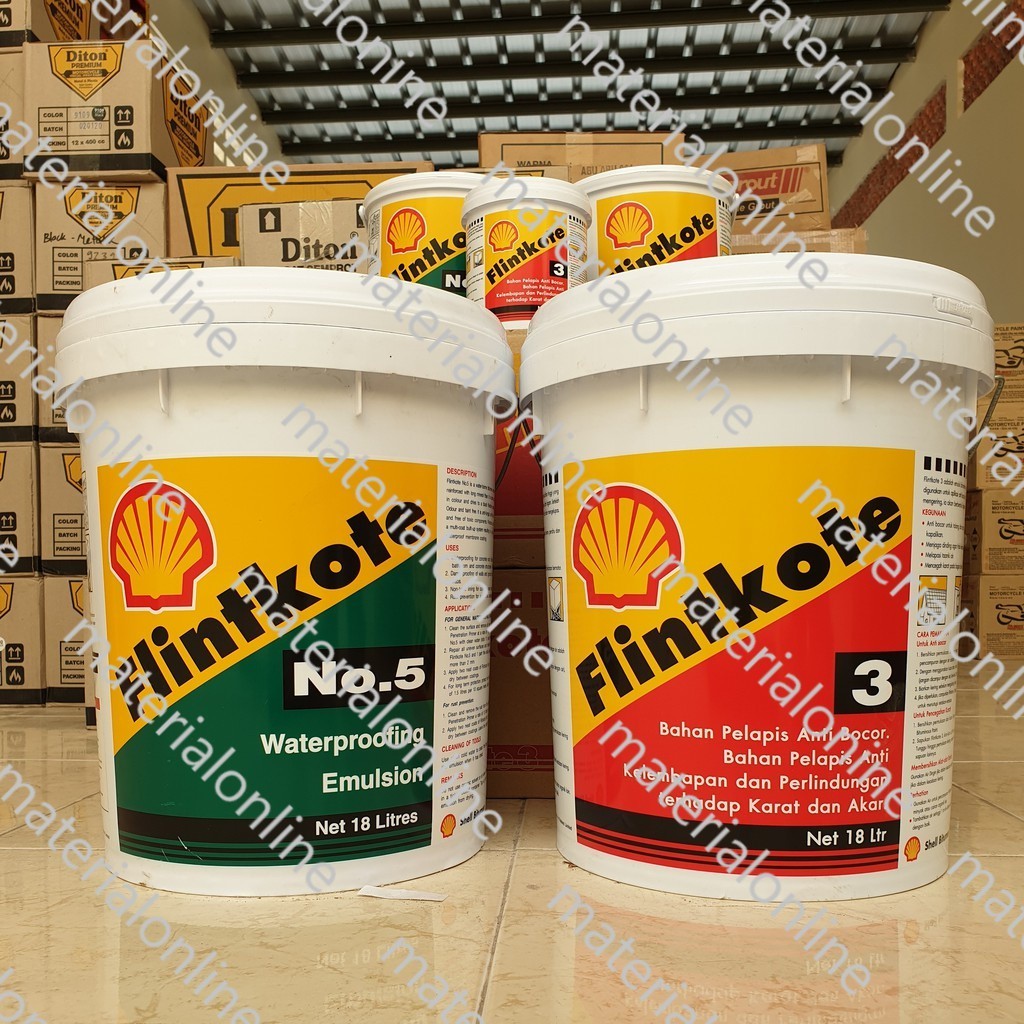 Jual Originial Shell Flintkote Plinkut Waterproofing Flinkote Flinkut ...