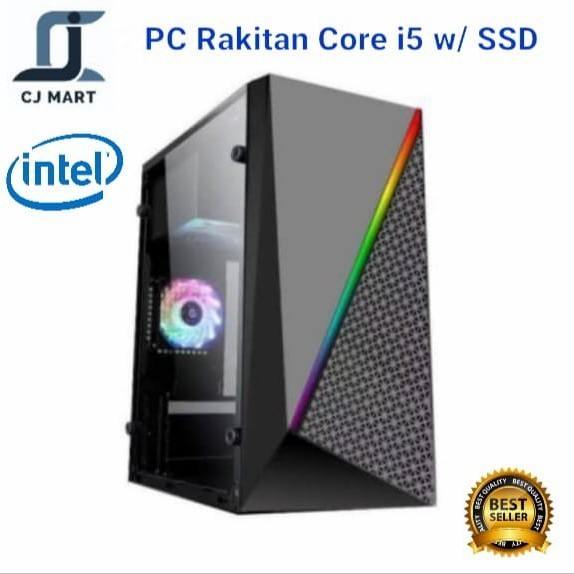 Jual Pc Rakitan Core I5 W/Ssd / Pc Kerja / Admin Siap Pakai Garansi 1 ...