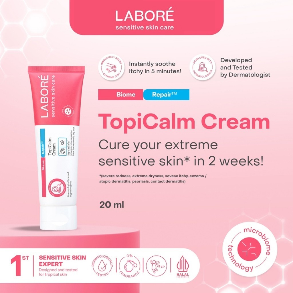 Jual LABORE Biome Repair Barrier Revive Cream 10ml - 50ml - Krim ...