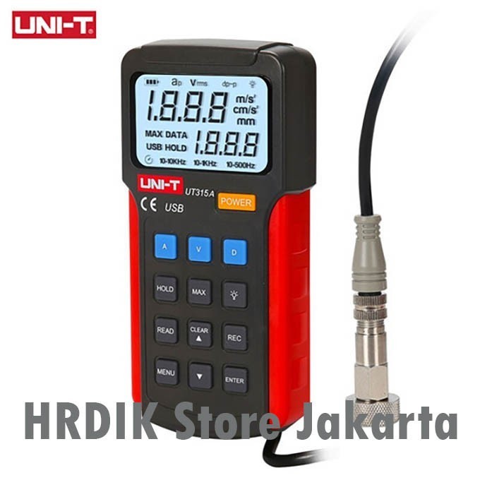 Jual Vibration Meter Data Logger Uni-T Ut315A Vibrometer Tester Ut-315A ...